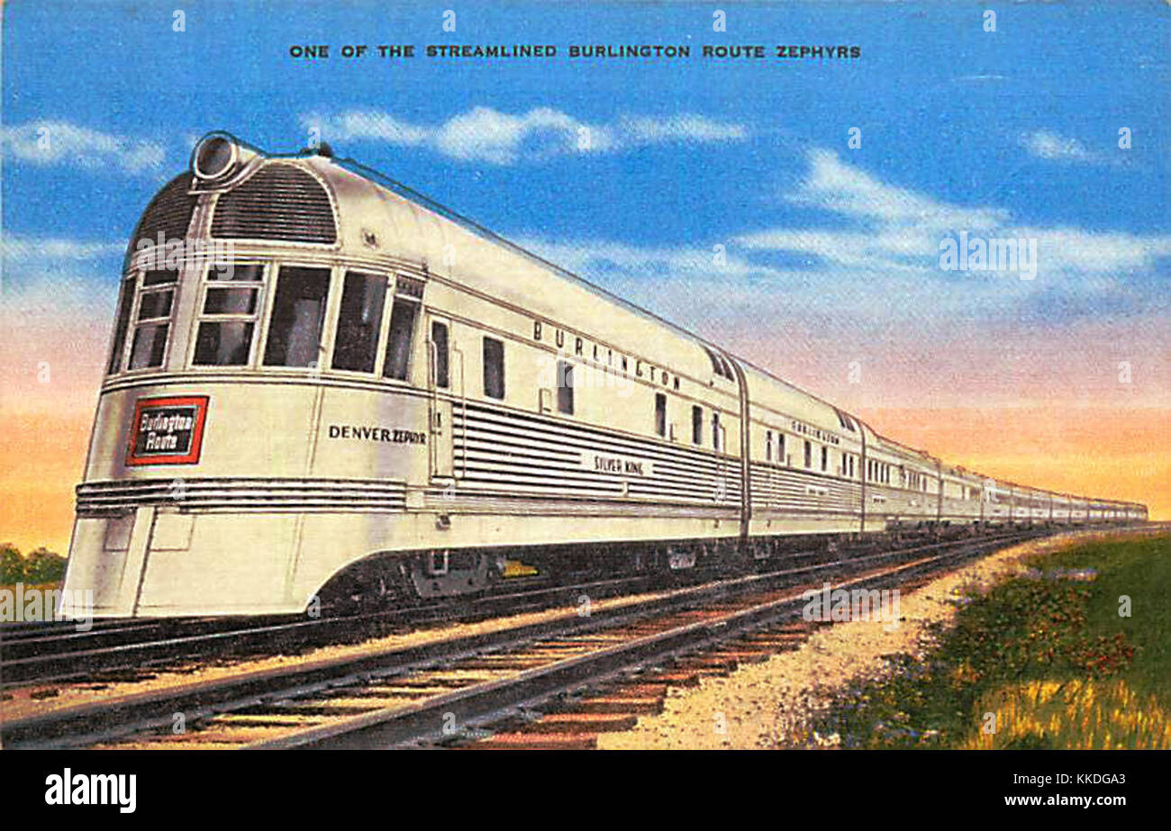 Burlington zephyr hi-res stock photography and images - Alamy