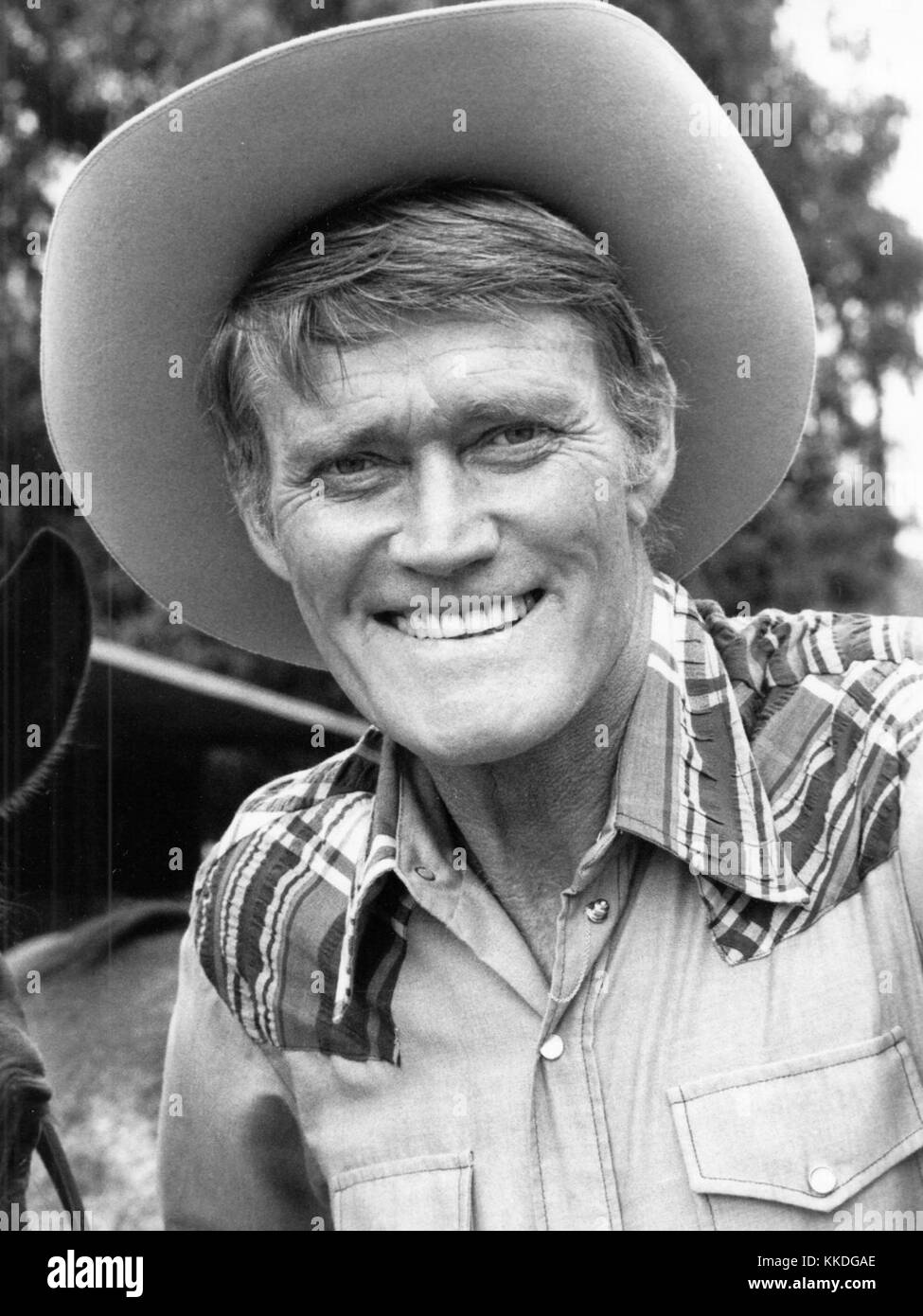 Chuck Connors 1974 Stock Photo - Alamy