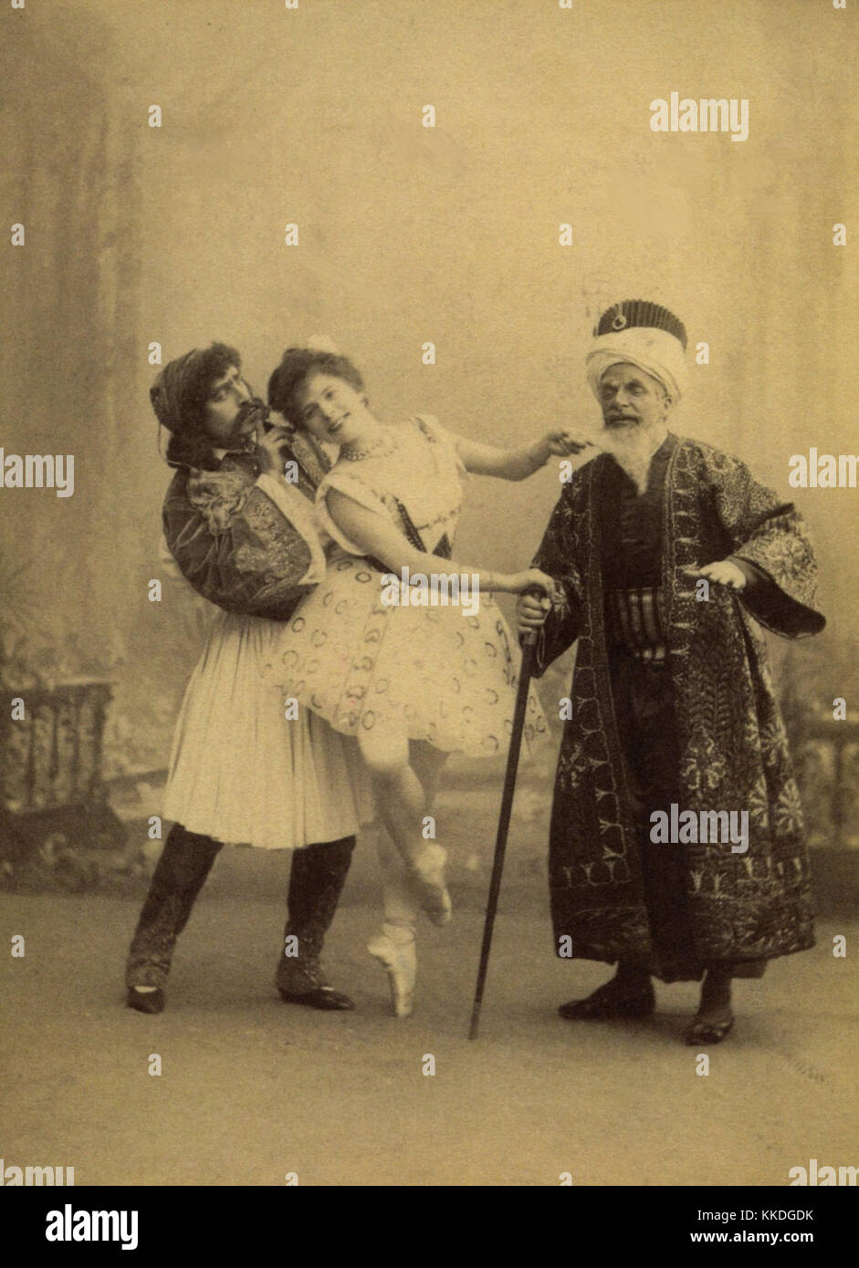 Corsaire -Pavel Gerdt as Conrad -Pierina Legnani as Medora -Alfred ...