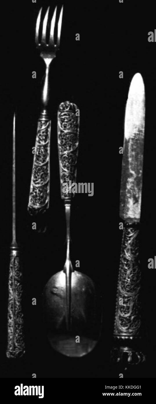 The cutlery of Sigismund Casimir Vasa is an important historical ...