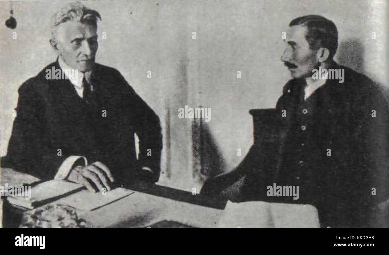 Daszynski and Witos Stock Photo - Alamy