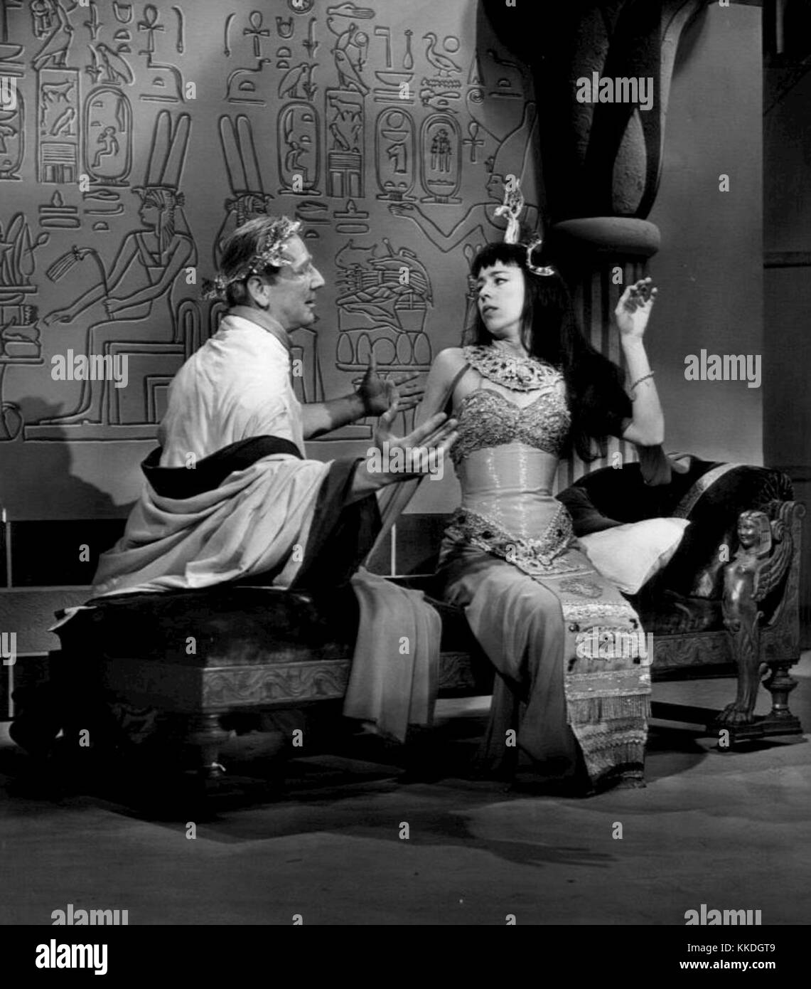 Durward Kirby Carol Burnett Garry Moore Show 1962 Stock Photo - Alamy