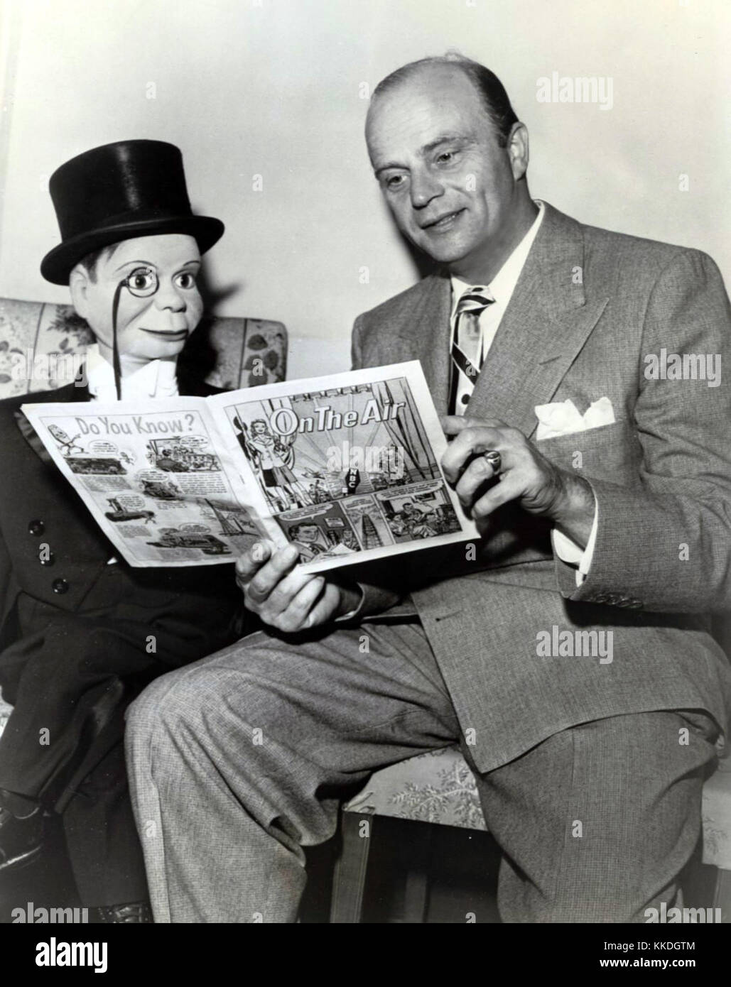 Edgar Bergen And Charlie Mccarthy