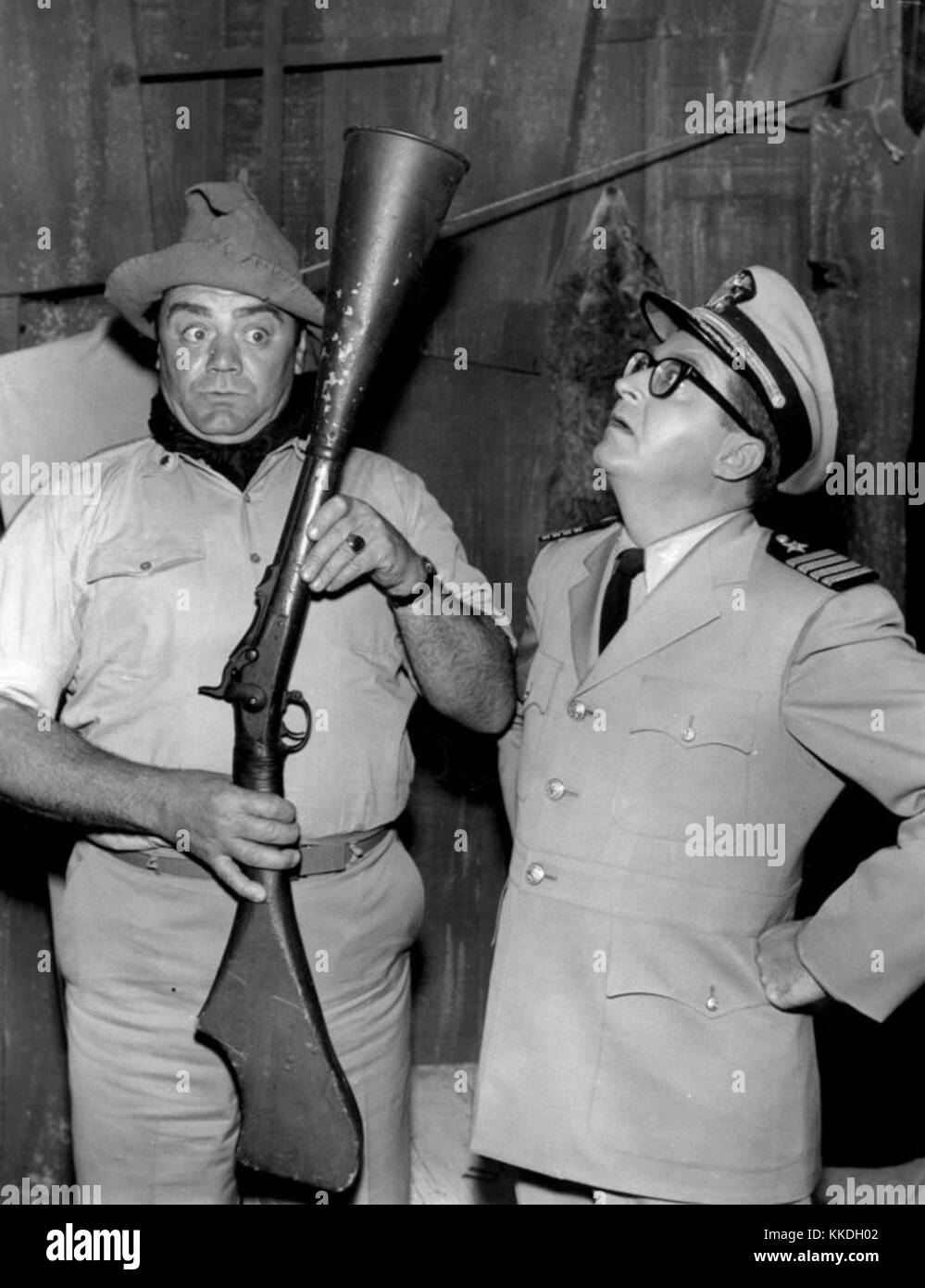 Ernest Borgnine and Joe Flynn starred in the popular 1963 television ...