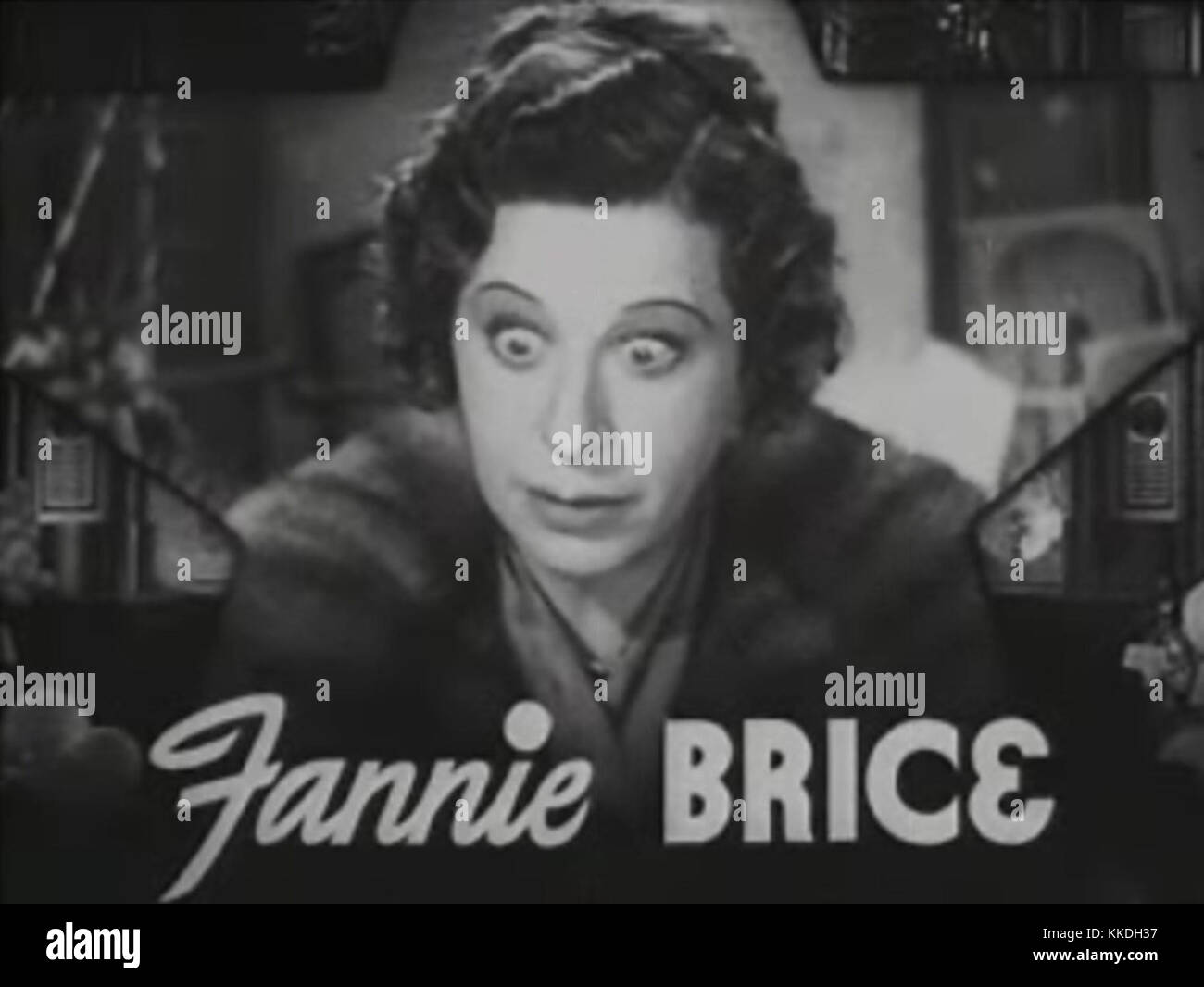 Fannie Brice in The Great Ziegfeld trailer Stock Photo - Alamy