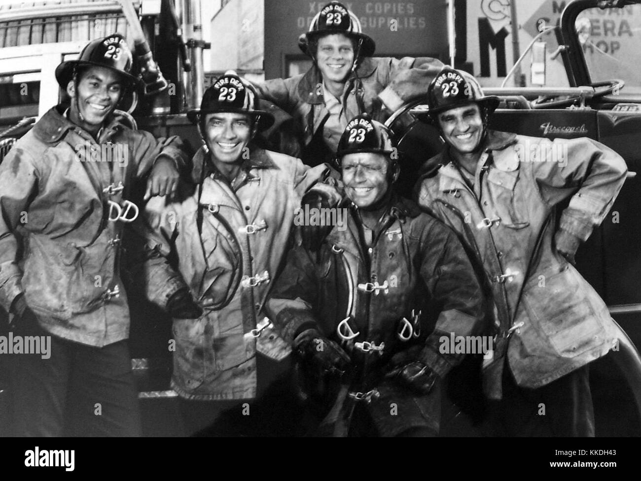 Firehouse cast 1974 Stock Photo - Alamy