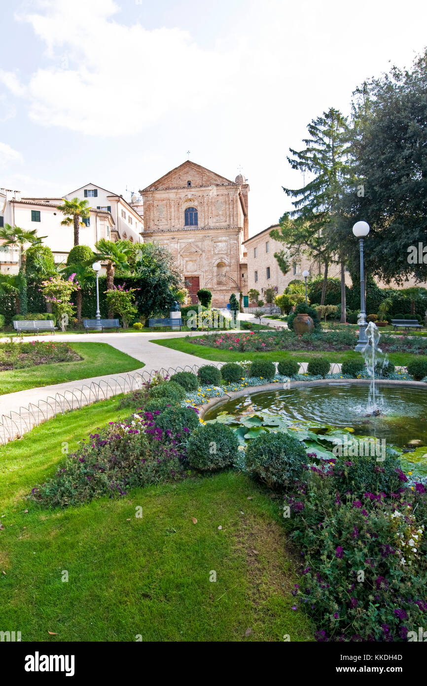 St. Filippo Neri Church, Osimo, Marche, Italy Stock Photo - Alamy