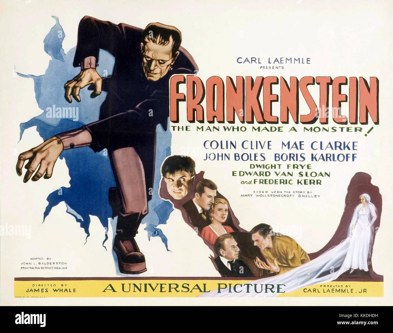 Frankenstein book cover hi-res stock photography and images - Alamy