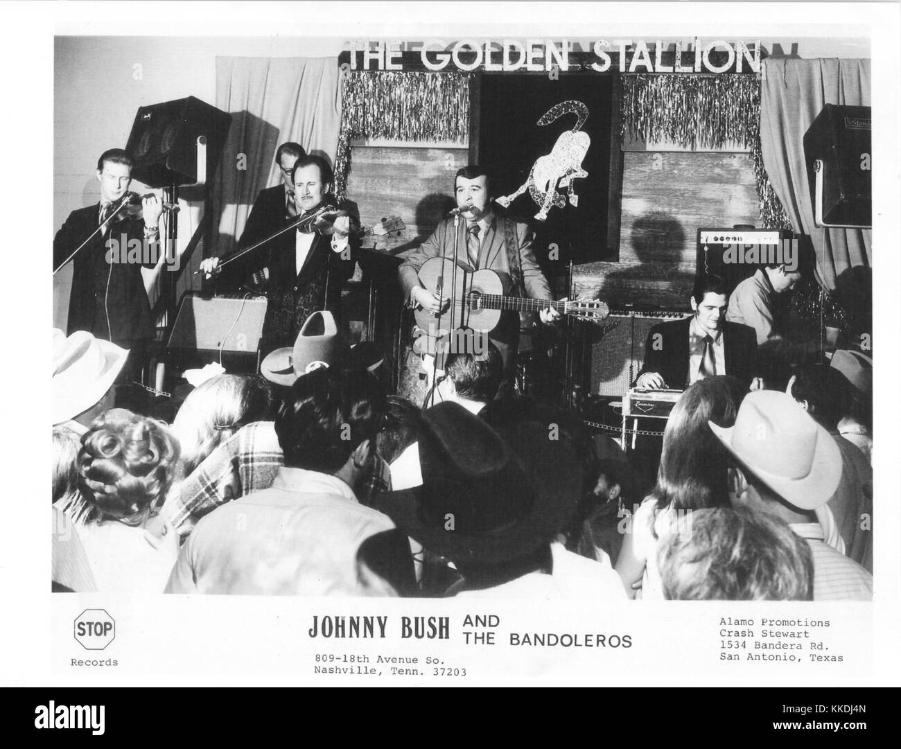 Johnny Bush and the bandoleros Stock Photo - Alamy