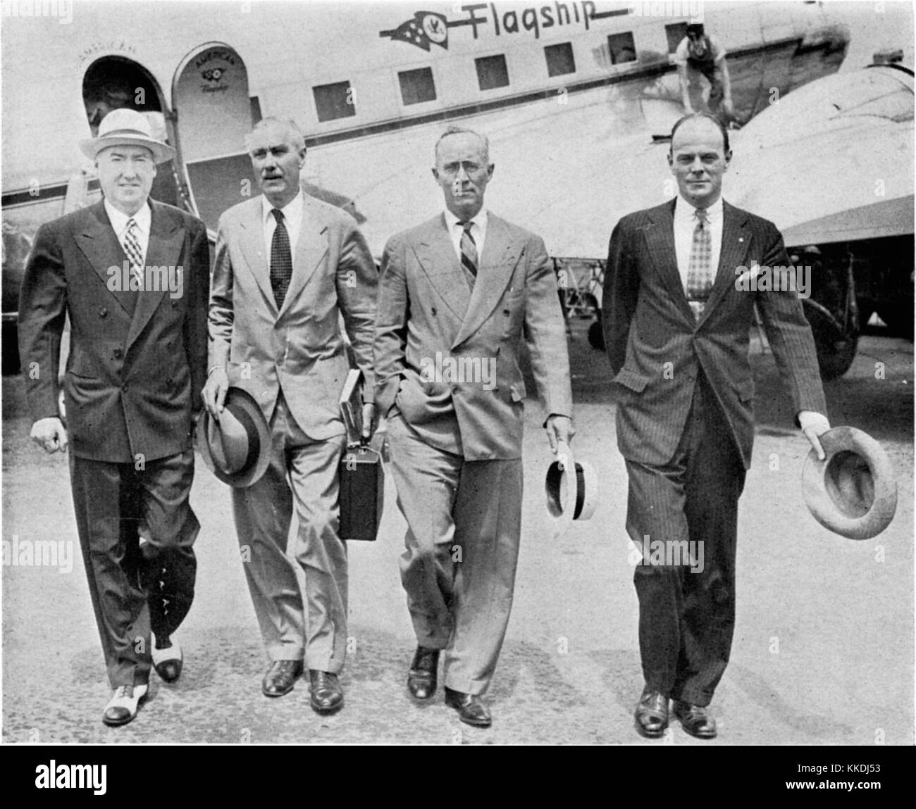 Joseph C Grew arrives at Buffalo, June 1943 Stock Photo - Alamy