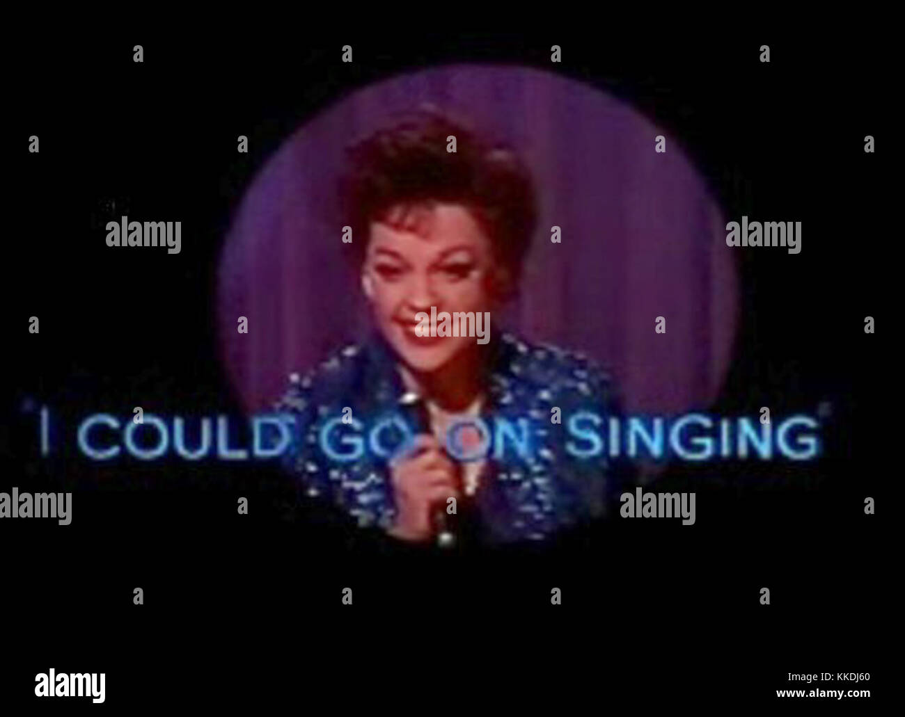 Judy Garland in I Could Go On Singing trailer 2 Stock Photo - Alamy