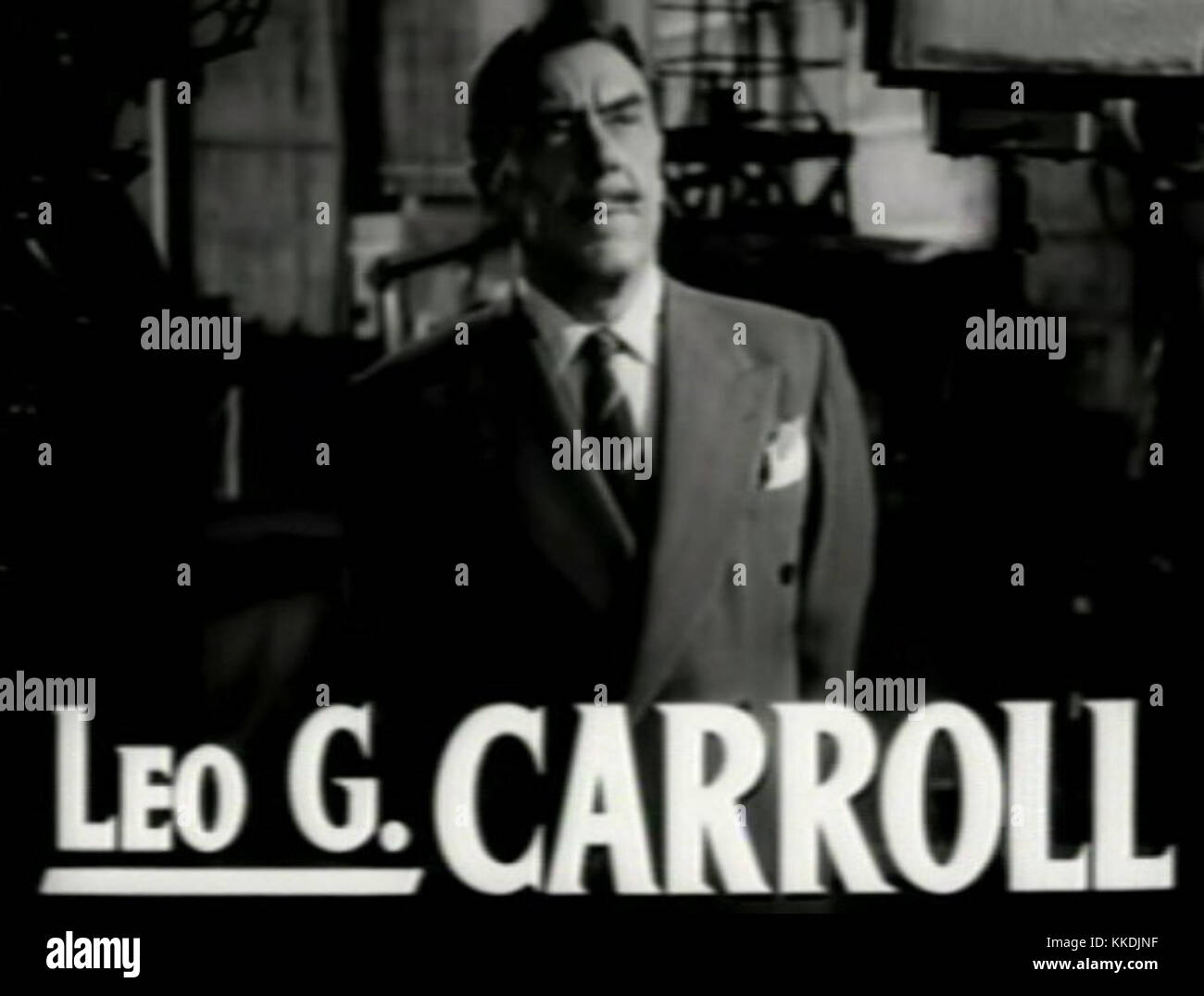 Leo g carroll hi-res stock photography and images - Alamy