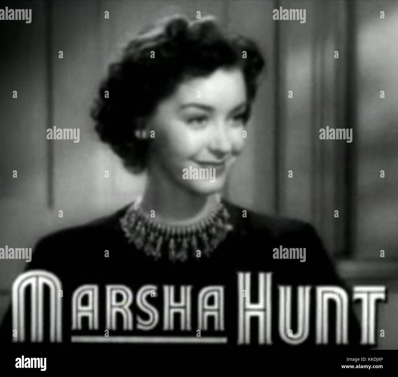 Marsha Hunt appears in the trailer for the 1943 film 'Cry Havoc'. The ...