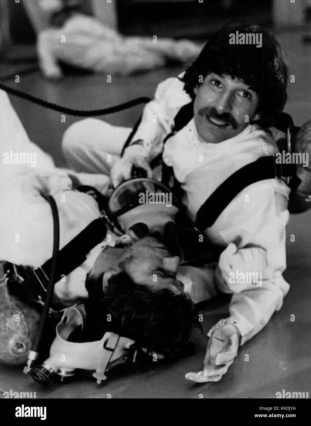 Michael Brandon William Devane Red Alert 1977 Stock Photo - Alamy