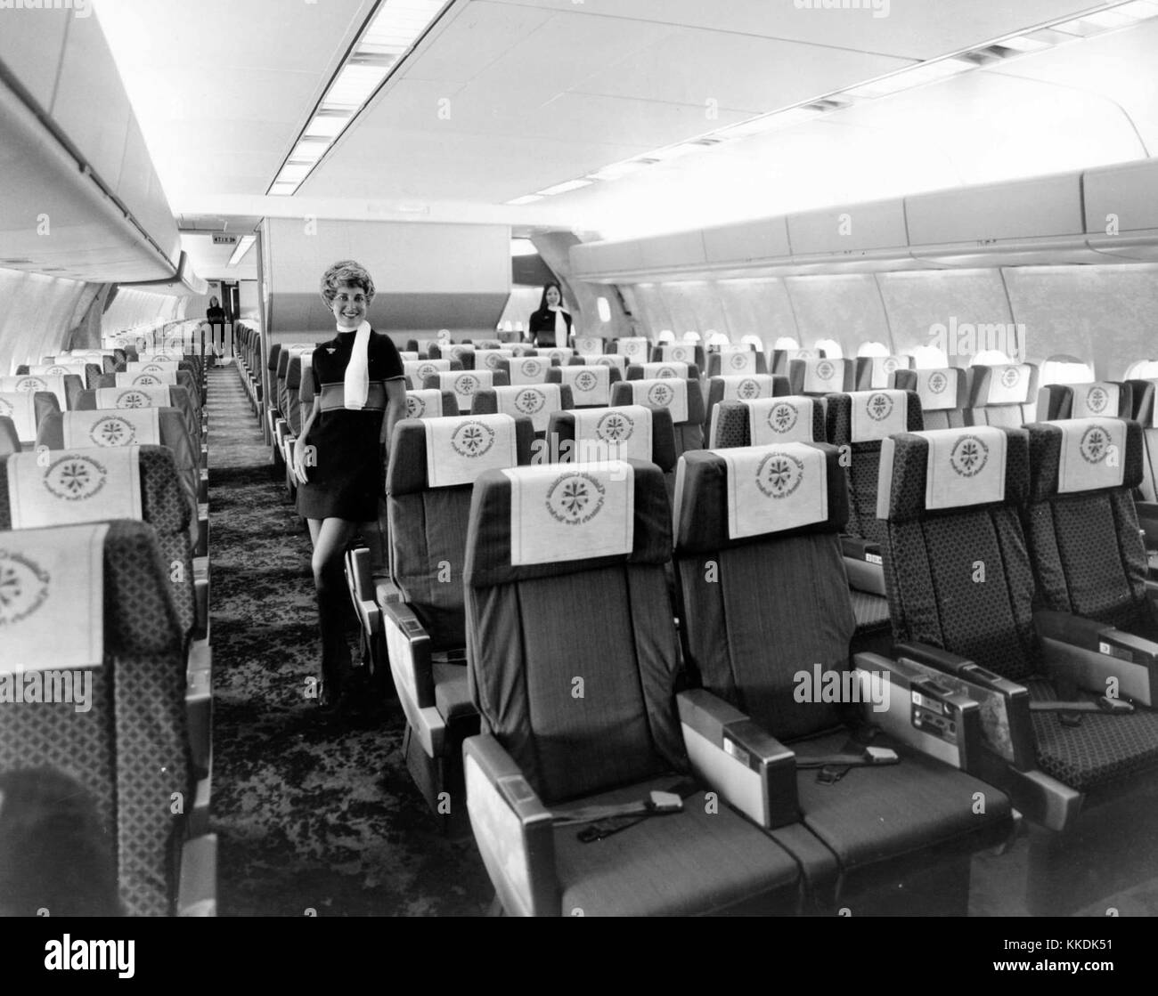 Cargo plane interior Black and White Stock Photos & Images - Alamy