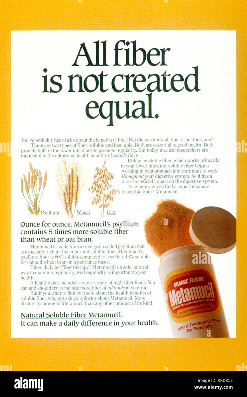 Metamucil hi-res stock photography and images - Alamy