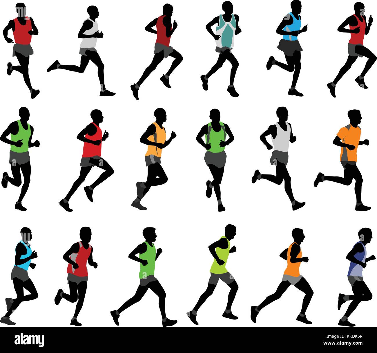 Fitness strength men in Stock Vector Images - Alamy