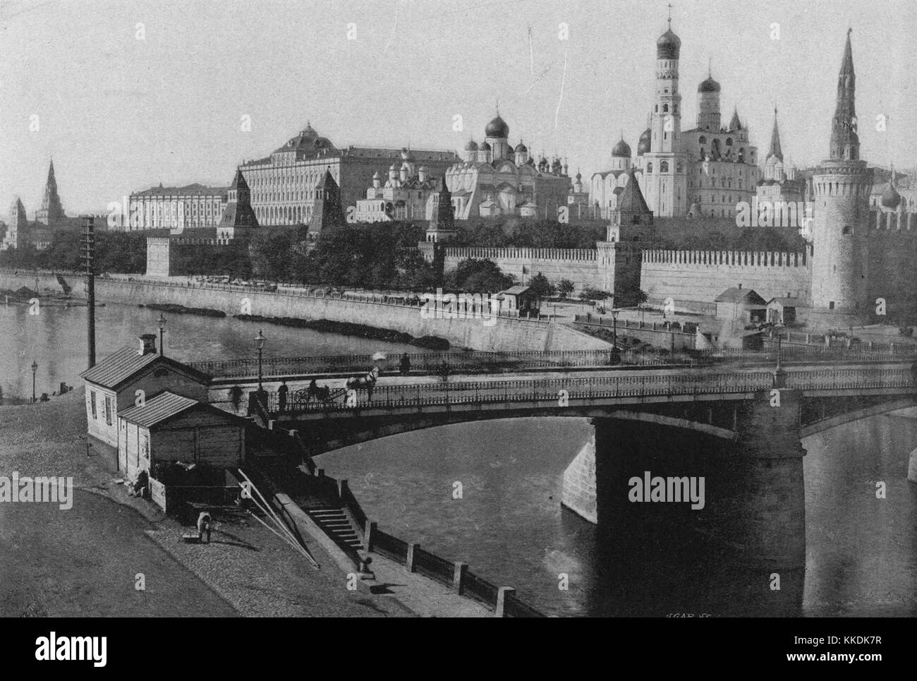 Moskvoreckii most 1902 Stock Photo - Alamy