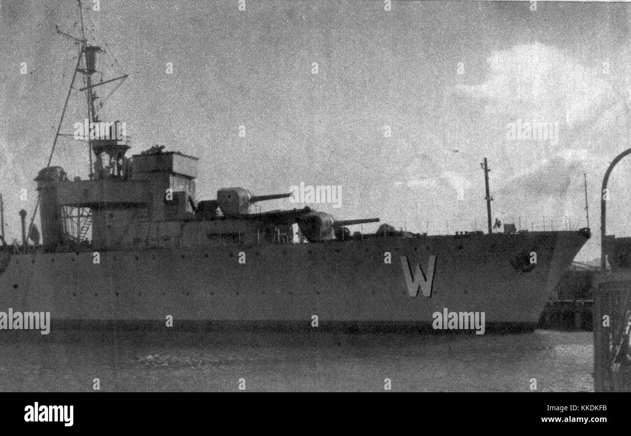 ORP Wicher 1935 Stock Photo - Alamy