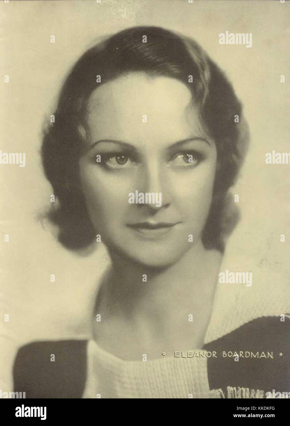 Eleanor Boardman Argentinean Magazine AD Stock Photo - Alamy