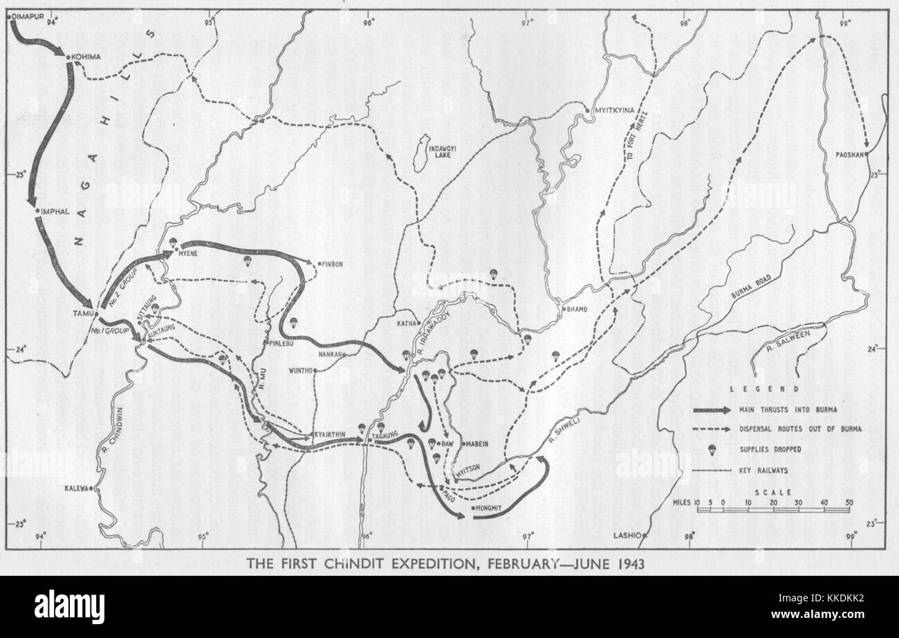 Operation Longcloth was a British military operation conducted in 1943 ...