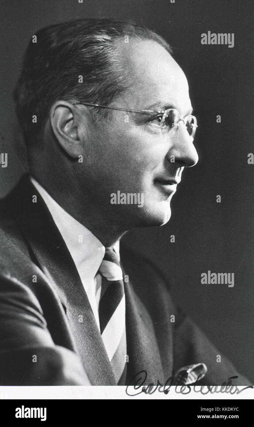 Portrait of Carl W. Walter Stock Photo - Alamy
