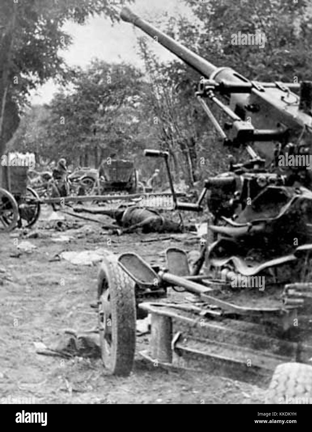 Polish army artillery Black and White Stock Photos & Images - Alamy