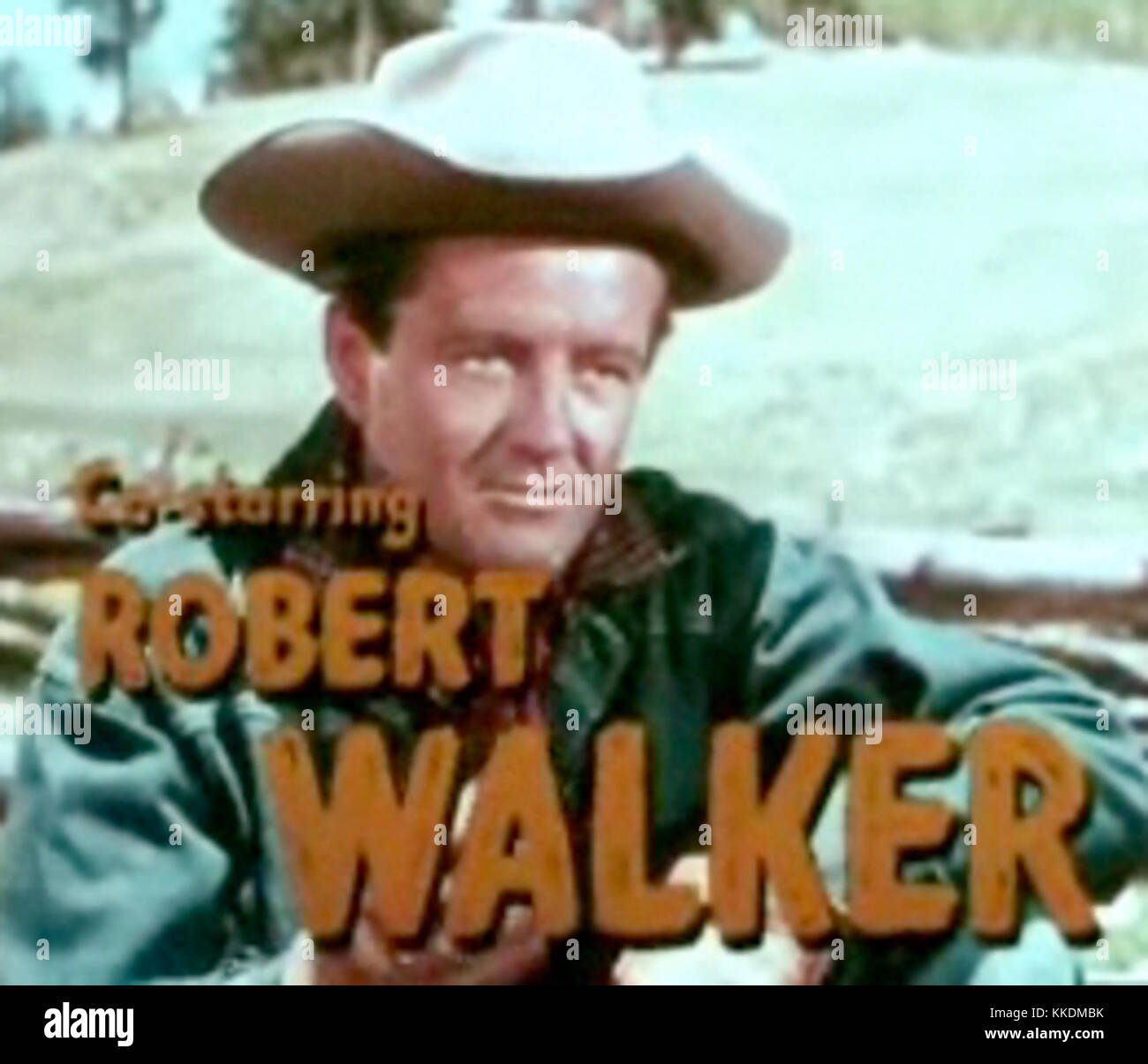 Robert Walker in Vengeance Valley trailer Stock Photo - Alamy