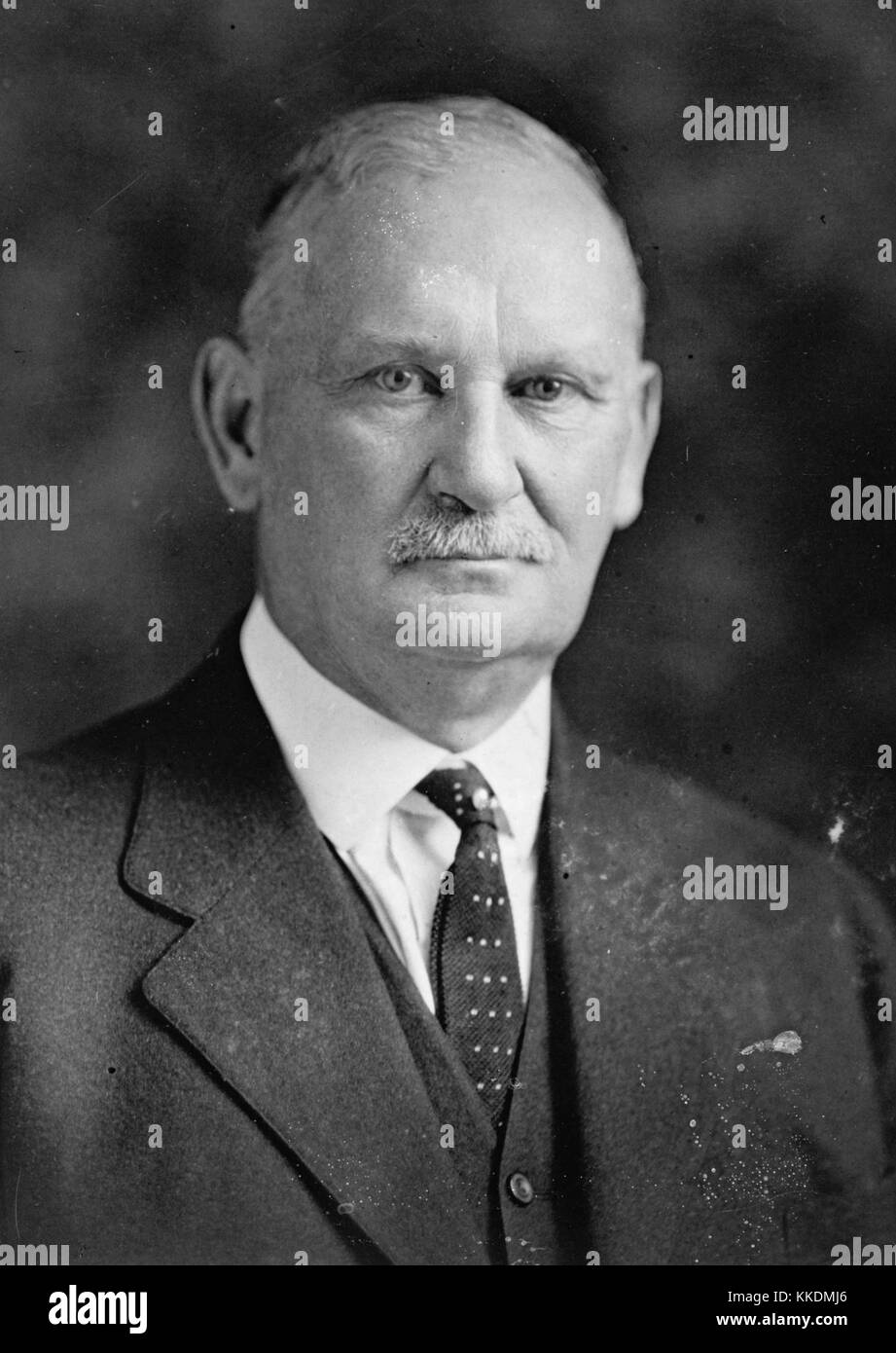 Willis C. Hawley, bw photo portrait, 1923 Stock Photo - Alamy