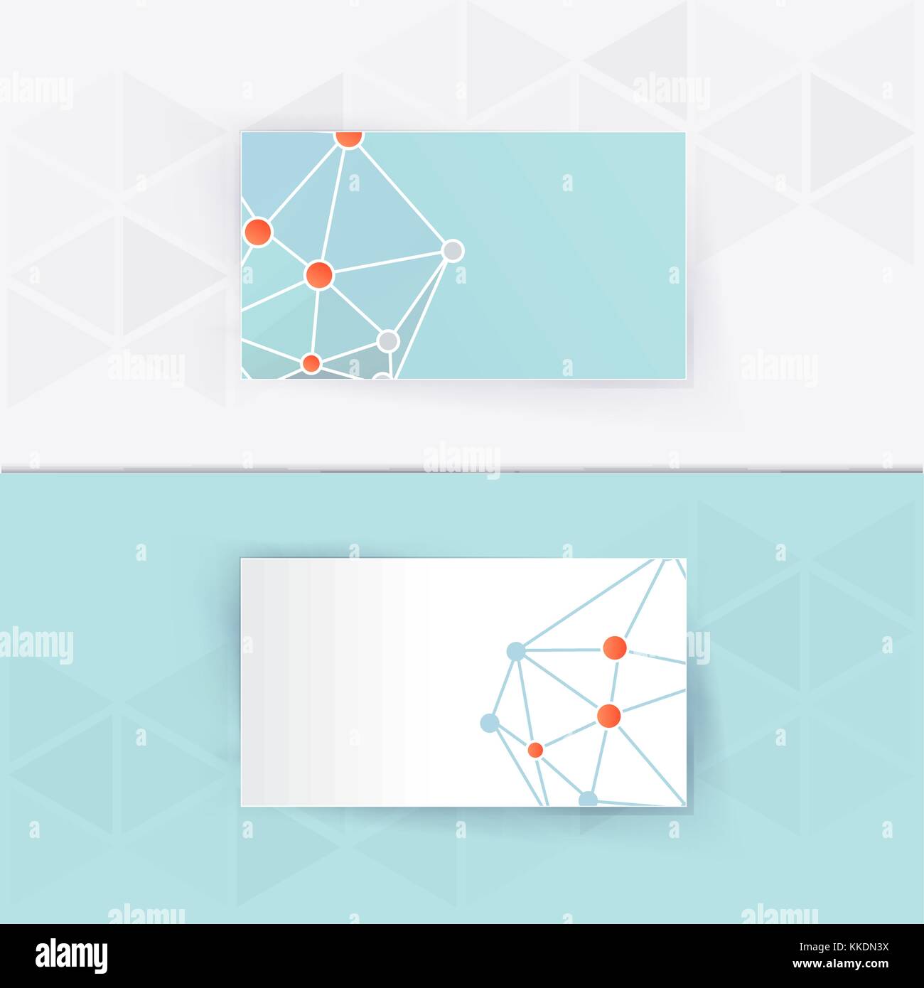 Abstract blank name card template for business artwork. eps 10 Stock ...