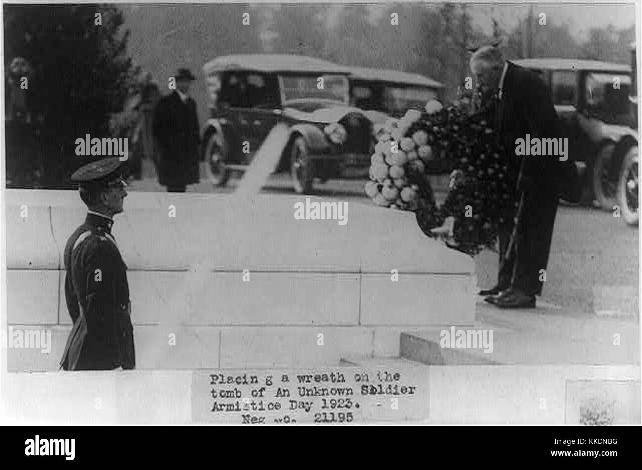 Harding Tomb of Unknowns 1923 Stock Photo - Alamy