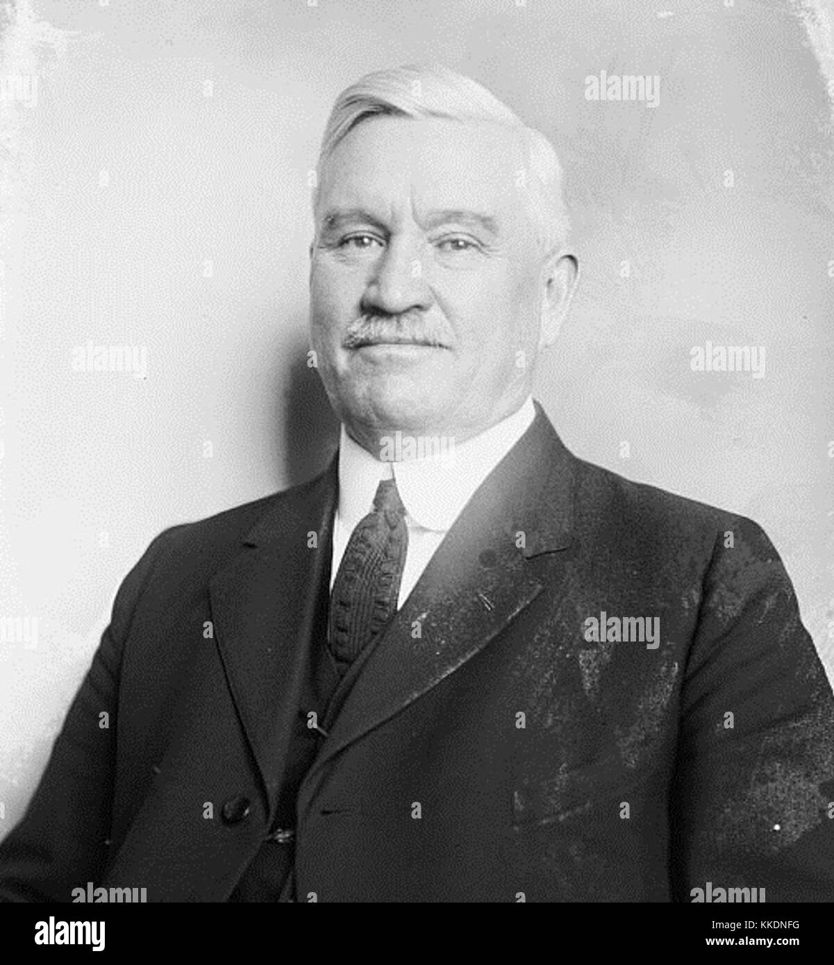 William W. Chalmers is depicted in this historical photograph ...