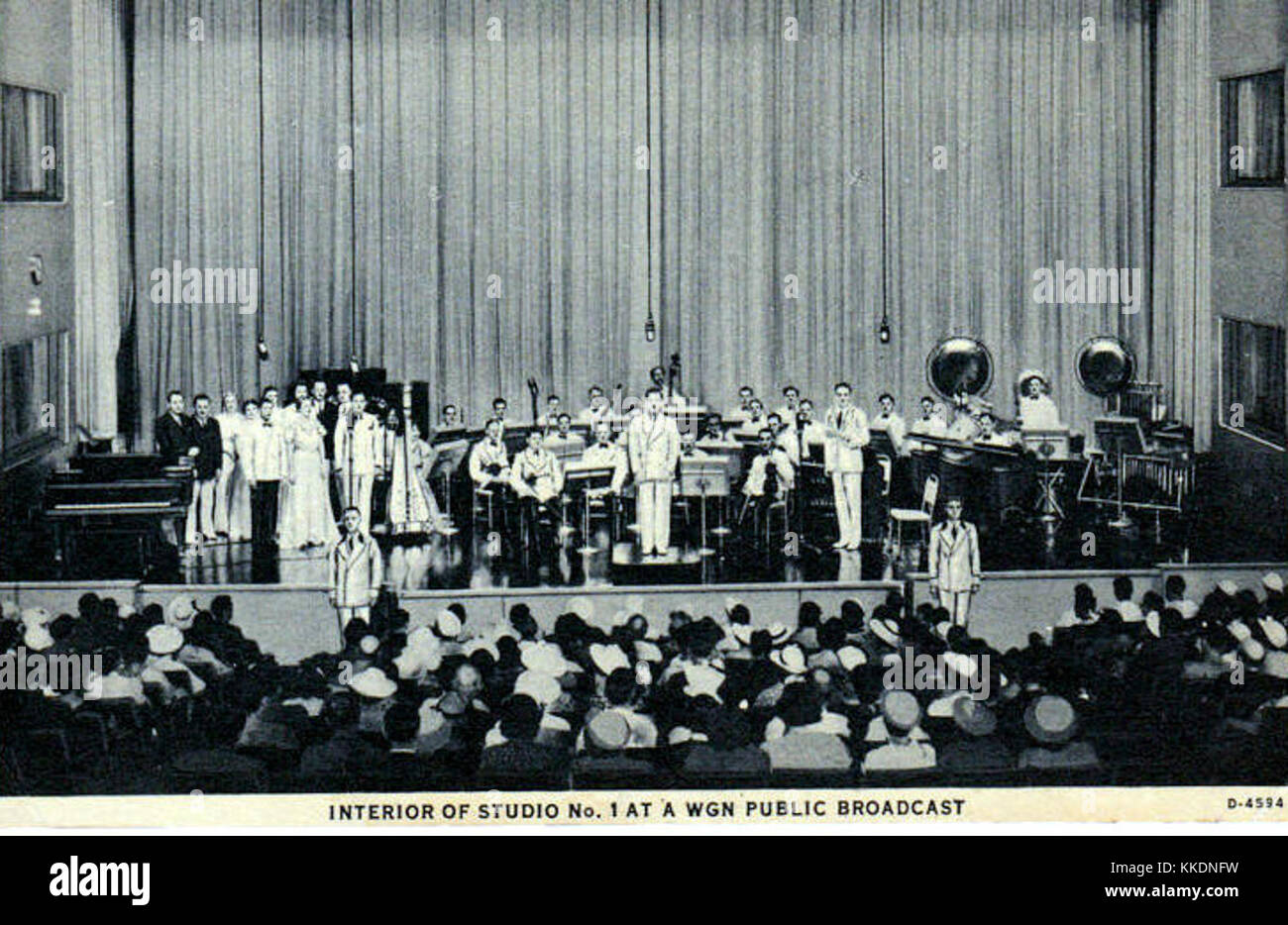 The WGN radio studio is a well-known broadcasting facility in Chicago ...