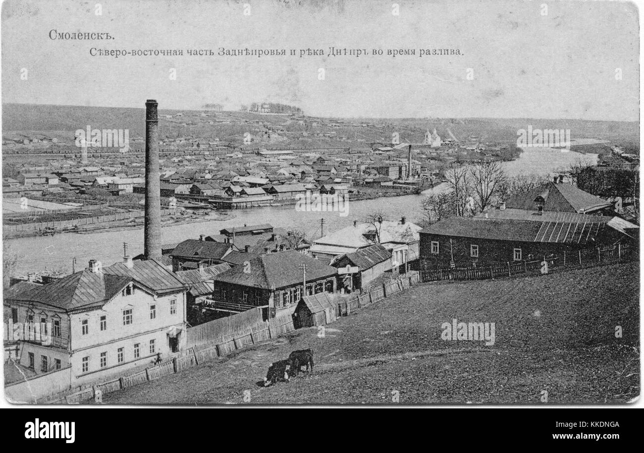 Dnieper during the spill Stock Photo - Alamy