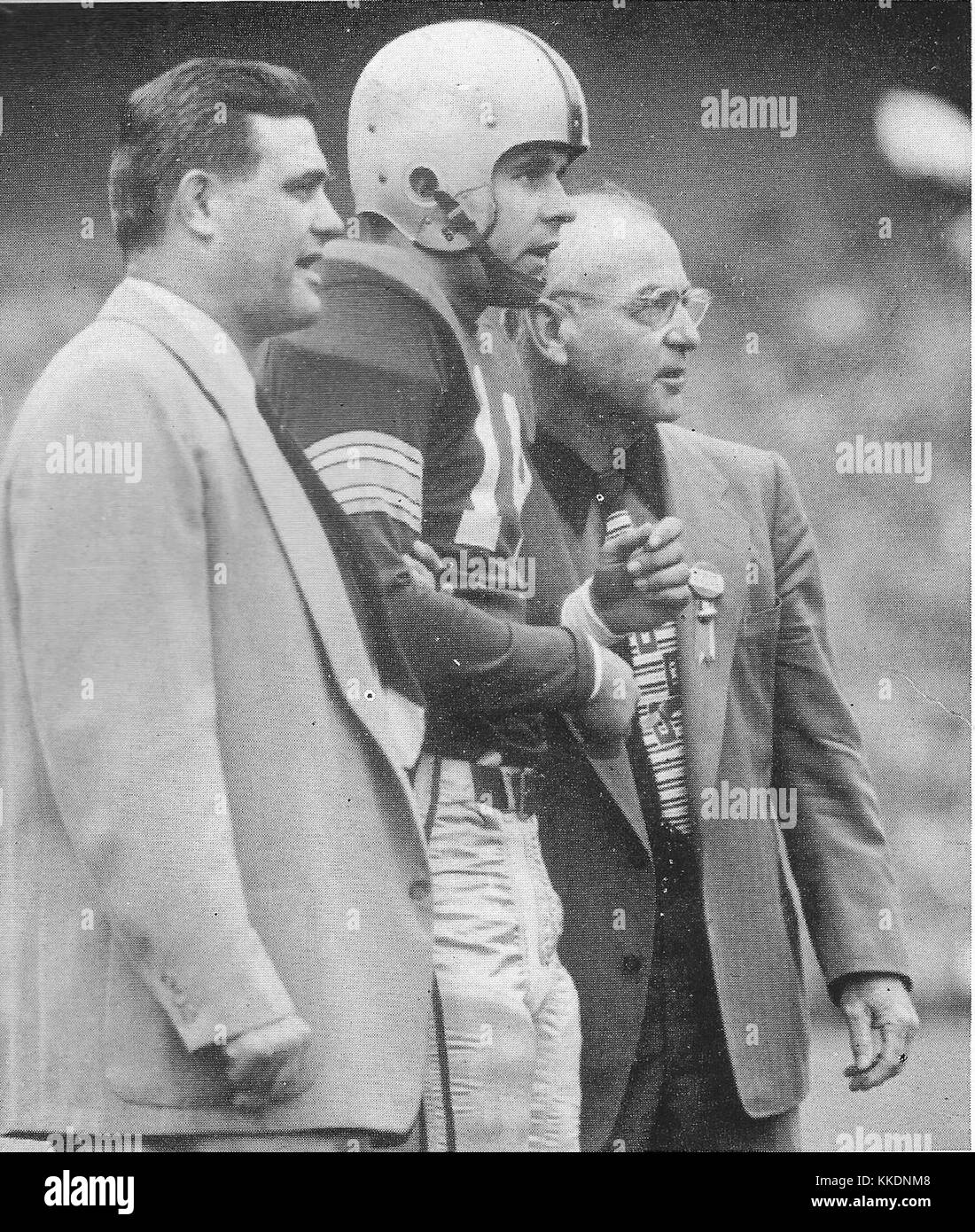 Woody Hayes, Dick Doyle and Ernie Godfrey (1952 Stock Photo - Alamy