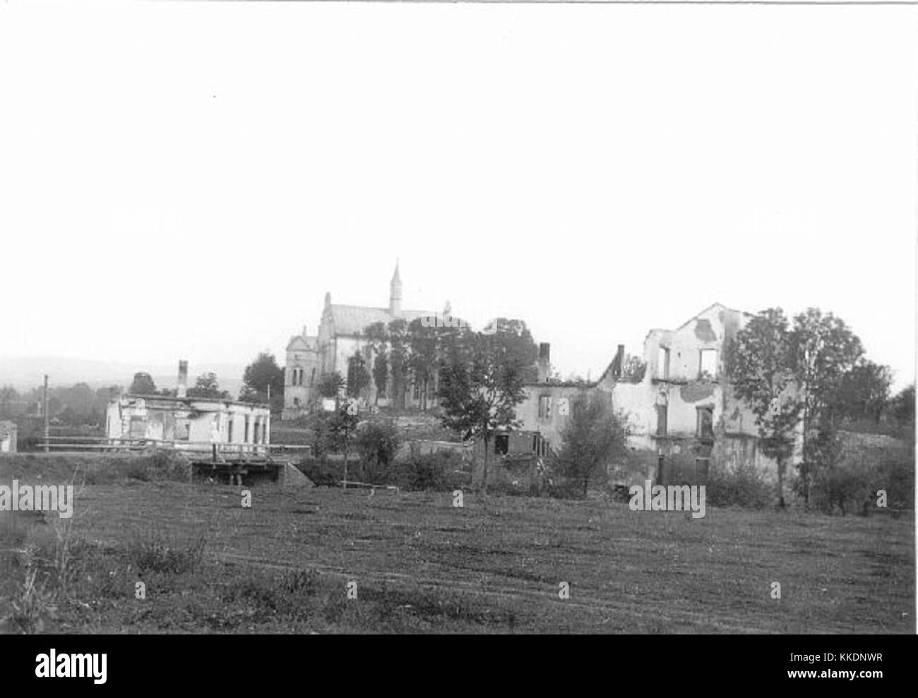 This photograph from Bukowsko, Poland, taken in 1946, provides a ...