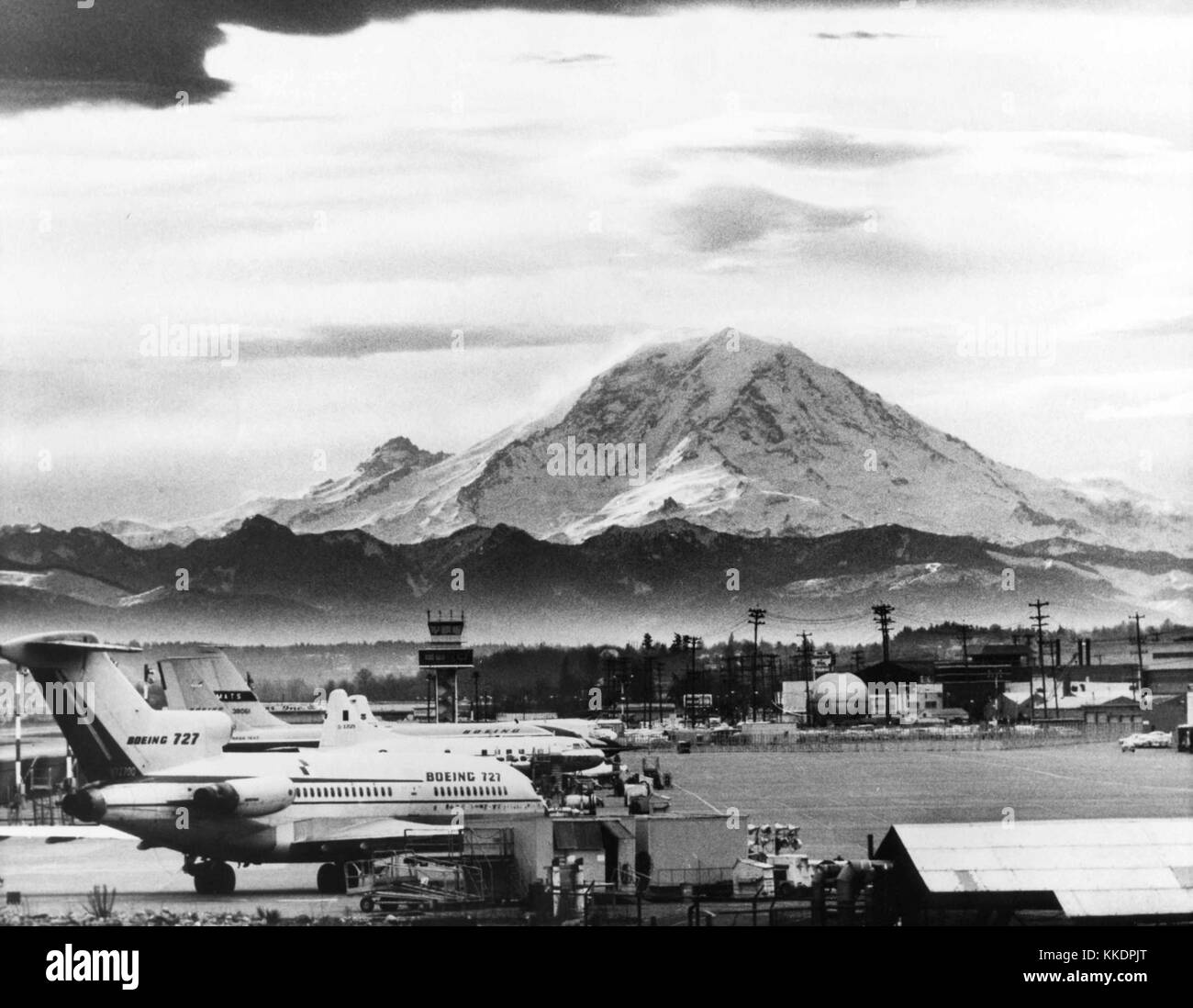 Boeing field Black and White Stock Photos & Images - Alamy
