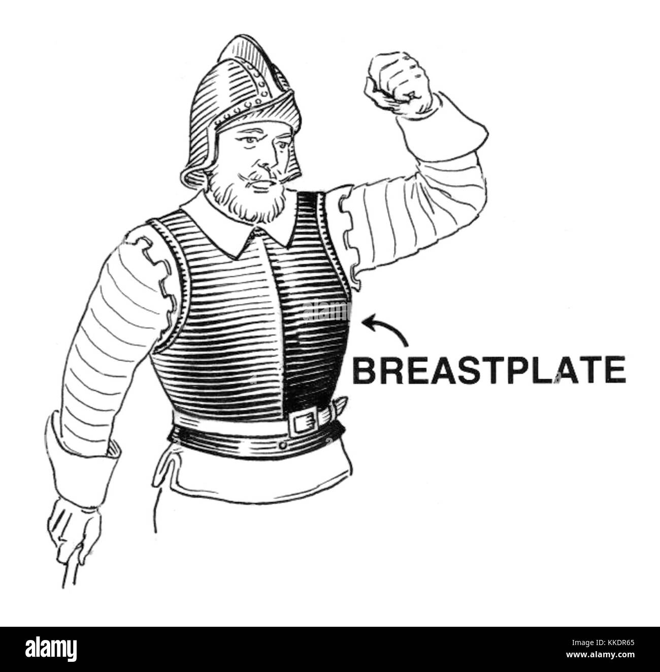 Armor breastplate Cut Out Stock Images & Pictures - Alamy