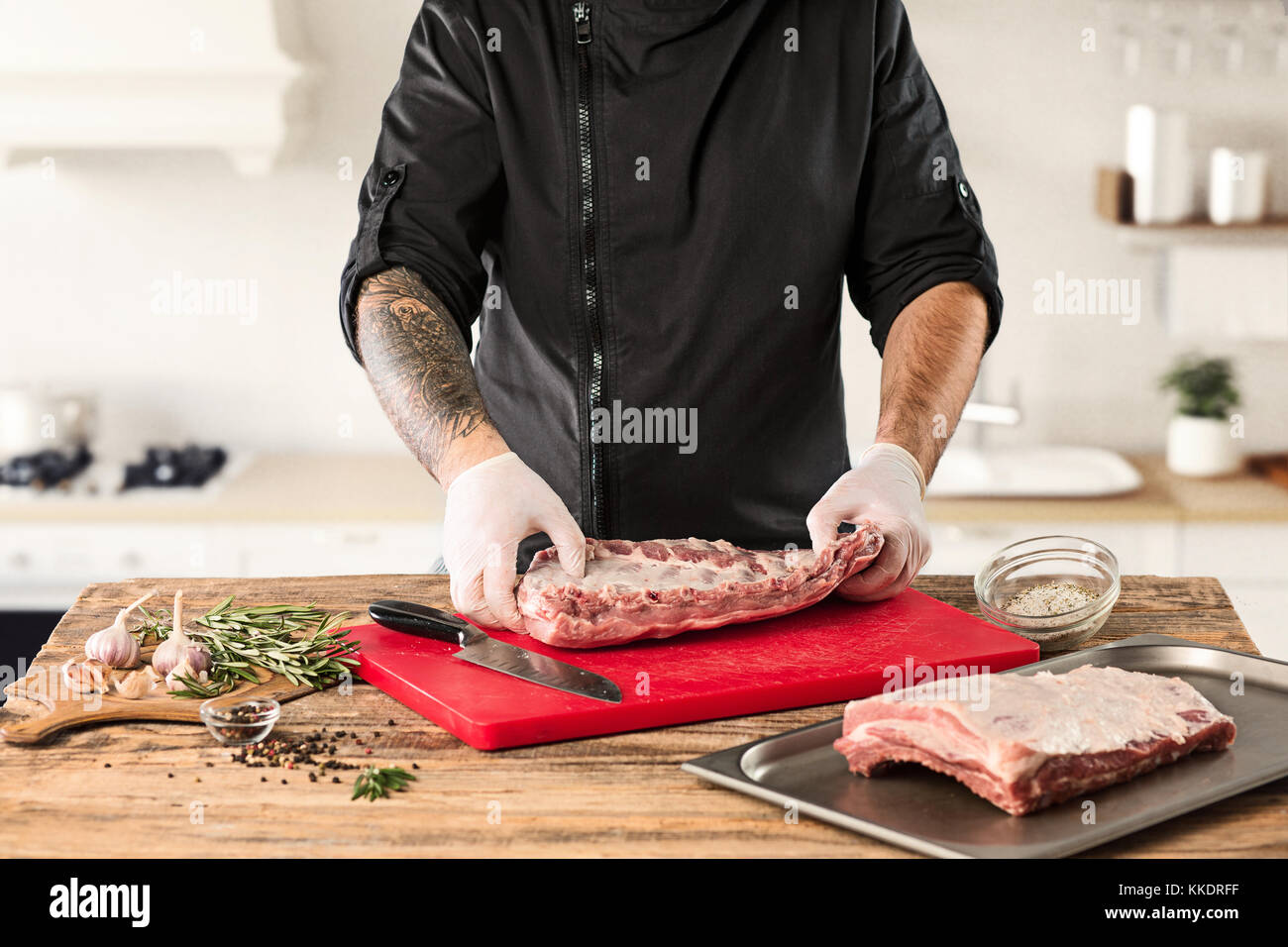 Man beef steak hi-res stock photography and images - Alamy