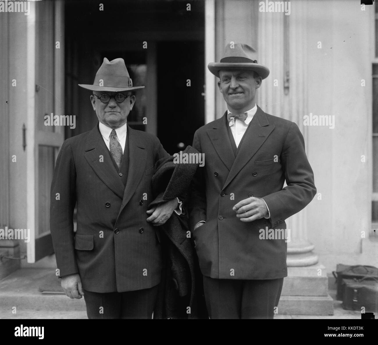 Hanford MacNider & father Stock Photo - Alamy