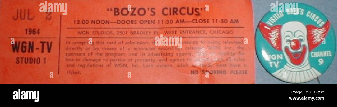 Vintage circus show ticket hi-res stock photography and images - Alamy
