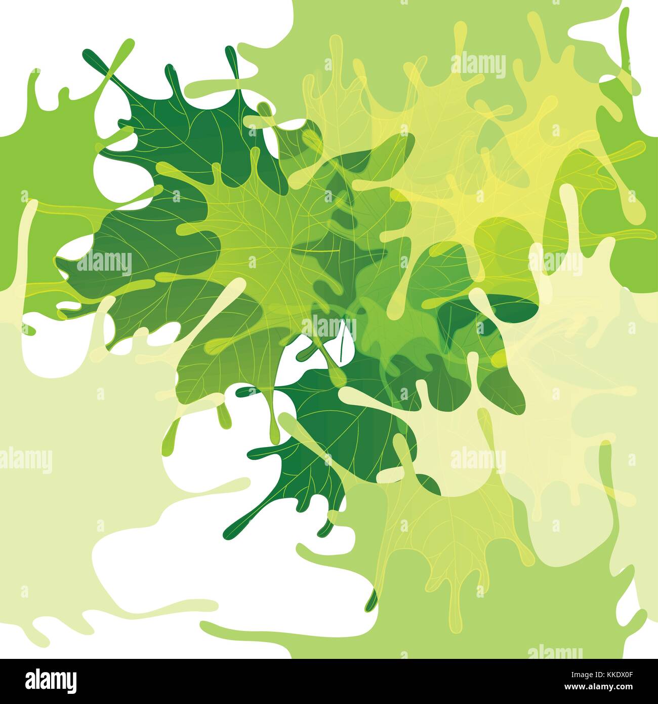 Green leaves background abstract nature Stock Vector Images - Alamy
