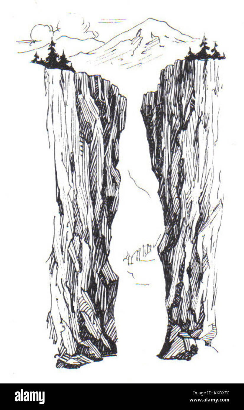 Tectonic chasm hi-res stock photography and images - Alamy