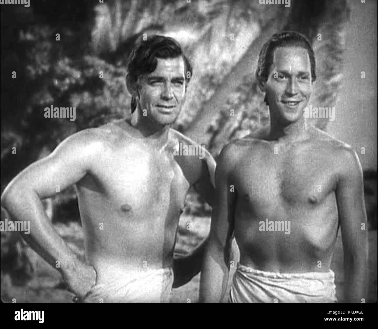 Clark gable franchot tone mutiny 1 Stock Photo - Alamy