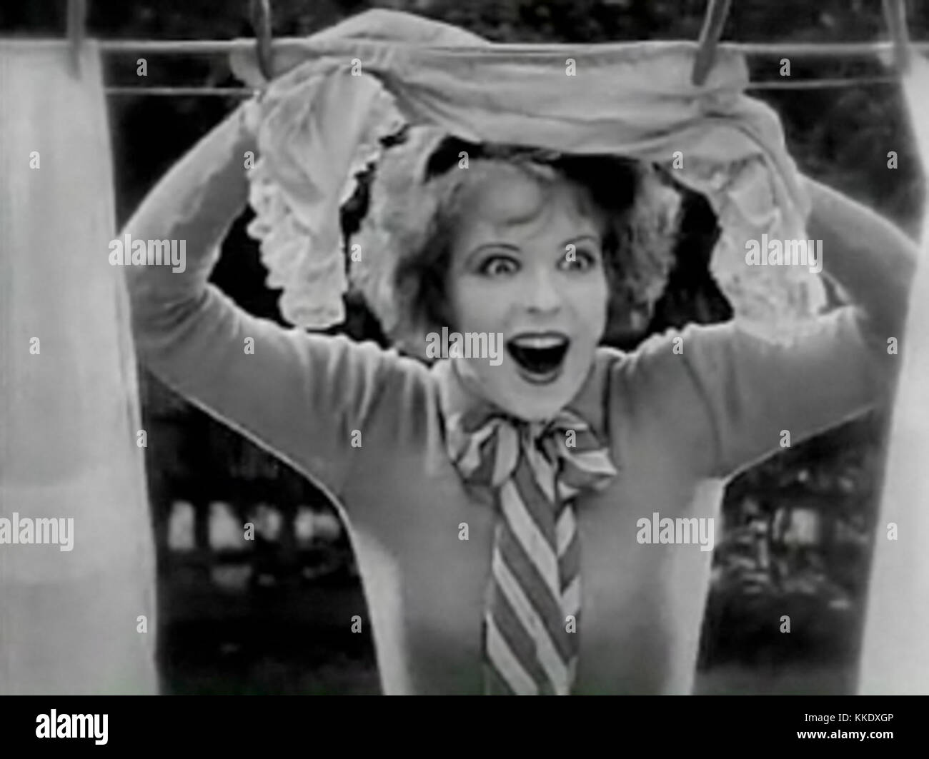 Clara Bow in Wings trailer 3 Stock Photo - Alamy