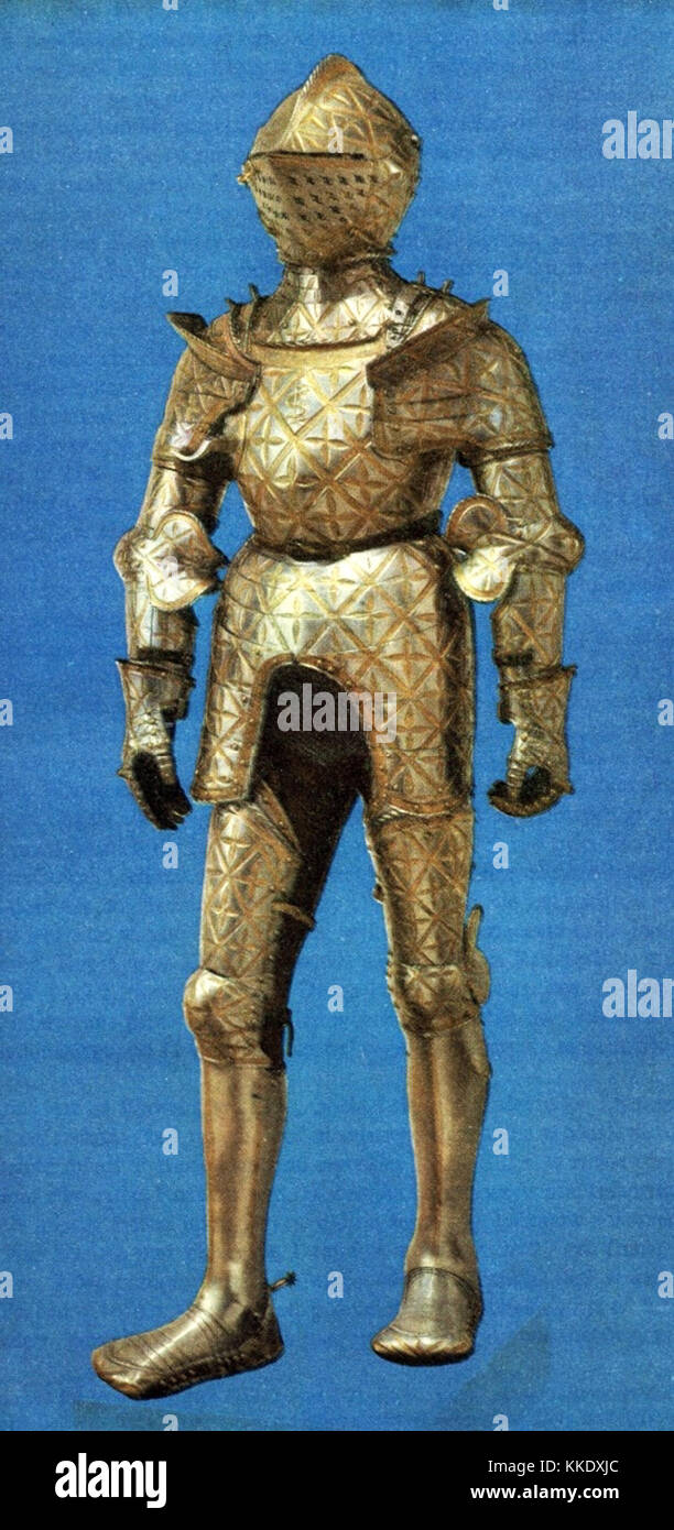 Child armour of Sigismund Augustus Stock Photo - Alamy