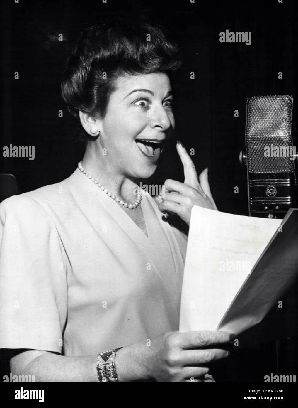 Fanny Brice 1950 Stock Photo - Alamy