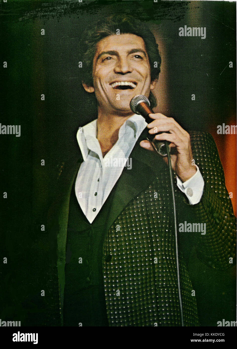 Sergio Franchi sings, 1974 Stock Photo - Alamy