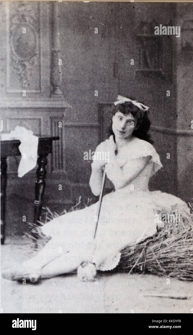 Fille Mal Gardee -Lise -Virginia Zucchi -1885 Stock Photo - Alamy