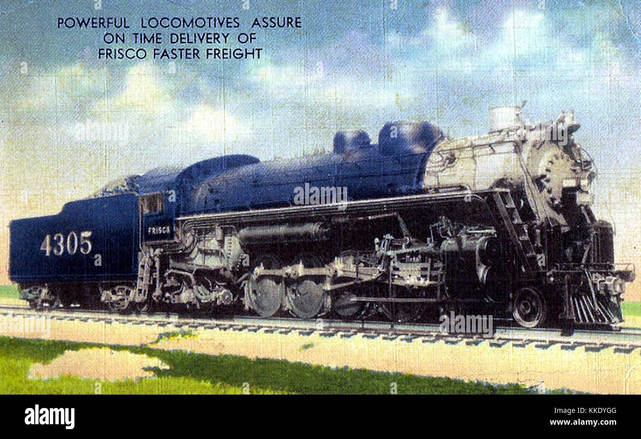 Frisco Steam Locomotive High Resolution Stock Photography and Images ...